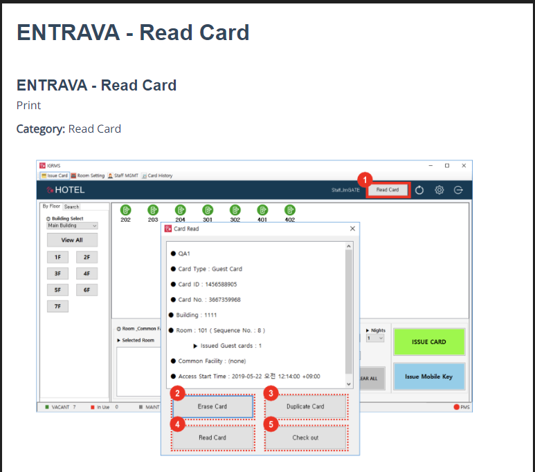 IGRMS Software ~~ How to Read a Card – OpenKey