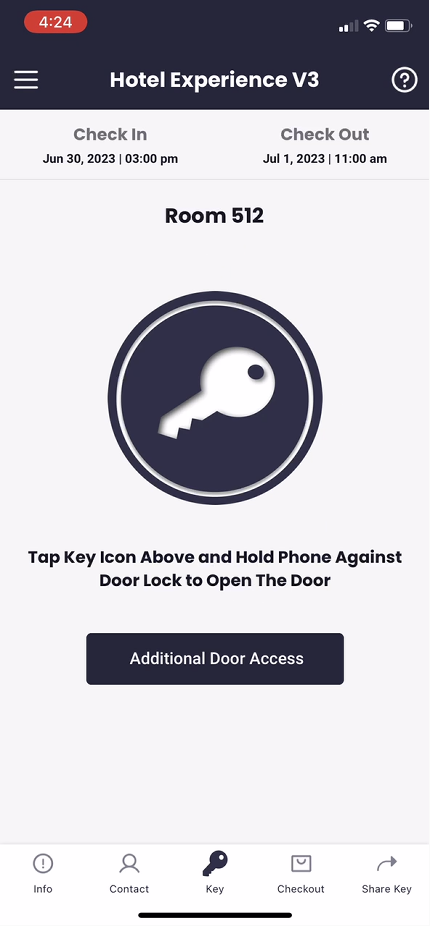OpenKey App: Accessing Designated Access Areas – OpenKey