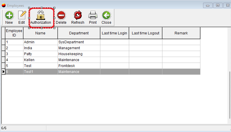 Hotel Intelligent Management System Software ~~ How to Set up Operator Permissions – OpenKey