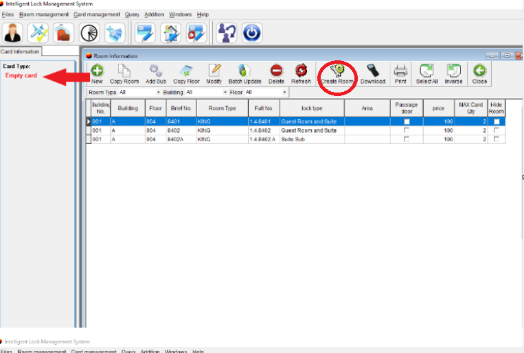 Hotel Intelligence Management System ~~ How to Create a Room Creation ...