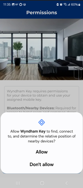 ***Permissions for Mobile Keys*** – OpenKey