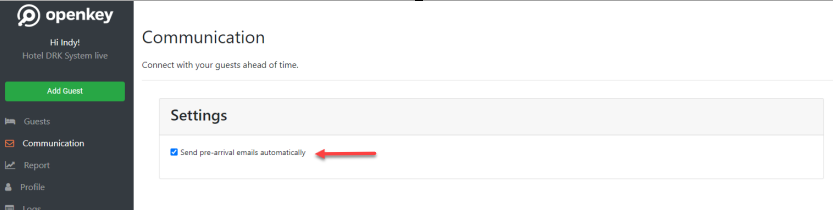 Skip The Front Desk - With PMS Integration AUTOMATIC Process – OpenKey