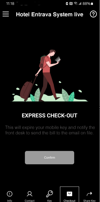 Entrava Key App ~~ Expiring Mobile Keys: Express Check-out via OpenKey App – OpenKey